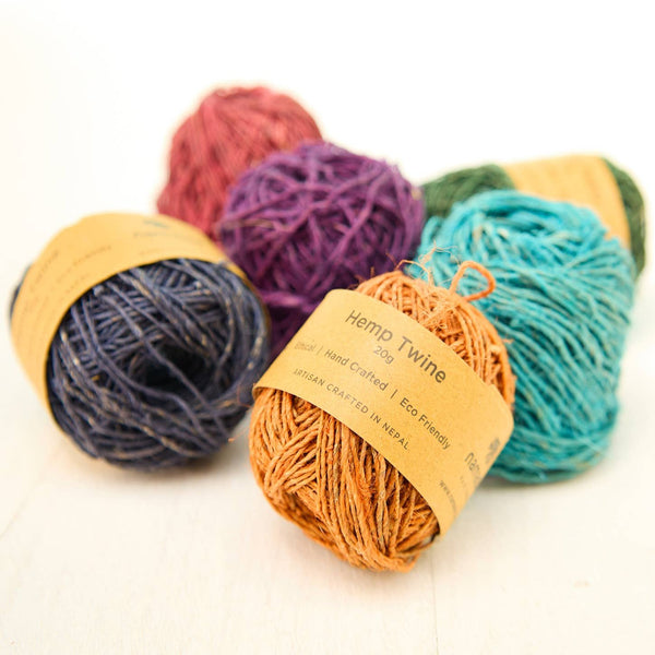 Mini Hemp Twine Yarn – Handy Knots