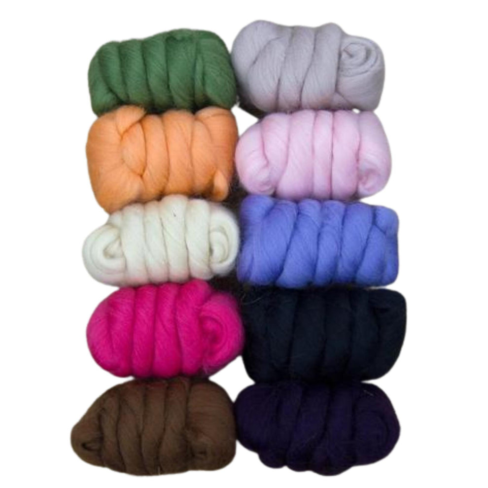 Mixed Merino Wool Variety Pack | Mystery Merino (Multicolored Surprise ...
