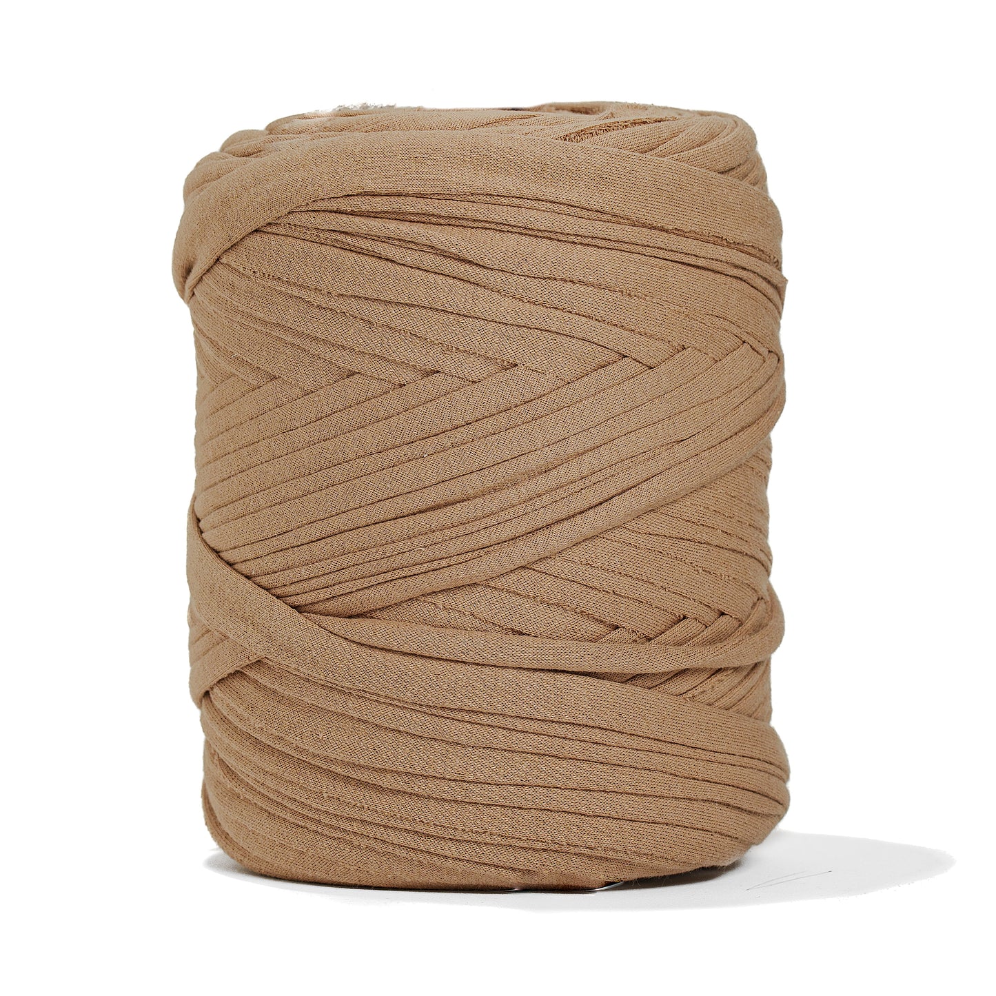 Recycled T-Shirt Fabric Yarn - Camel Color – Handy Knots