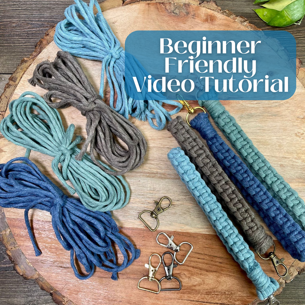 DIY Macrame Wristlet Kit – Handy Knots