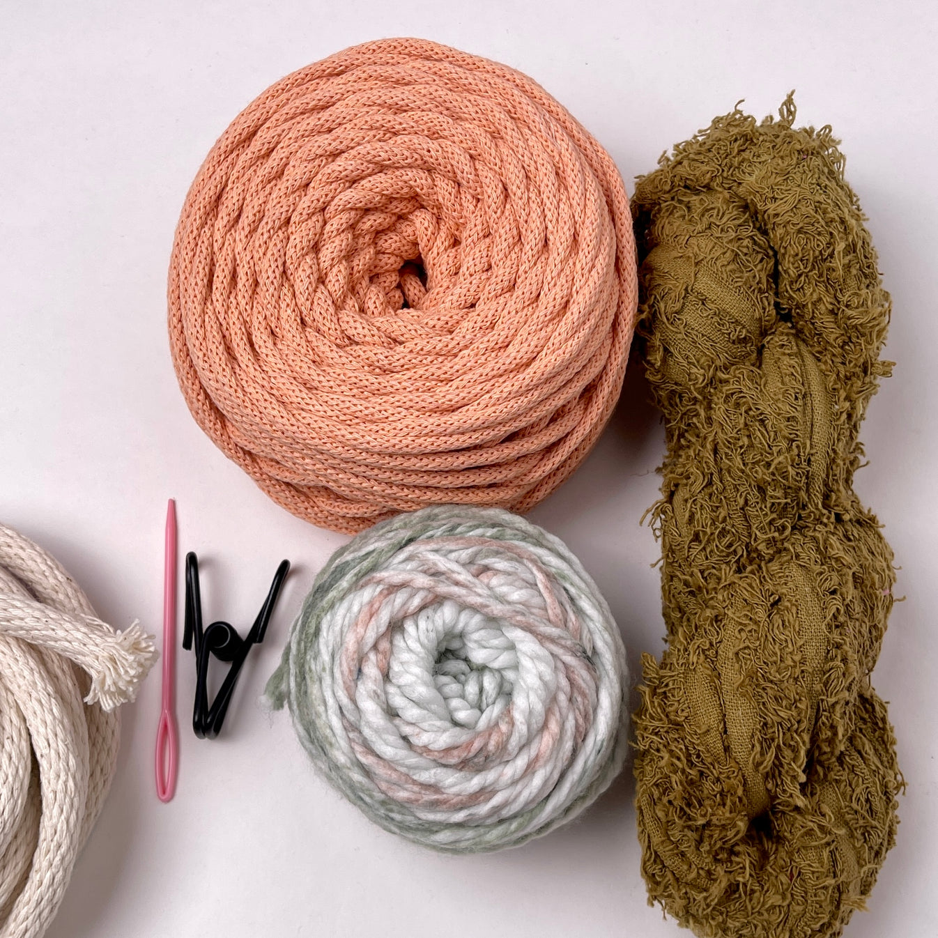 Textured Coiled Basket Supply Bundle - Basket Weaving Kit – Handy Knots