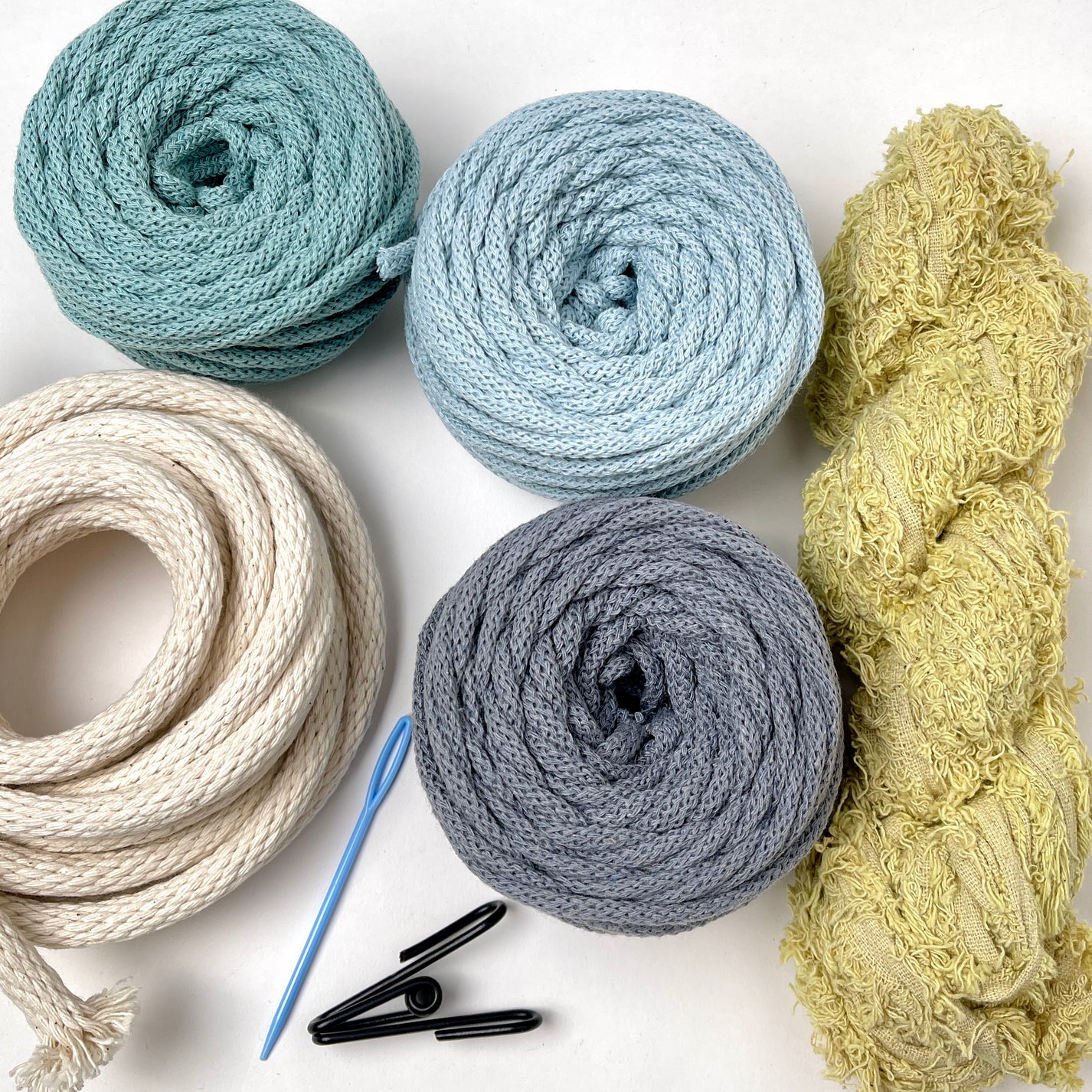 Textured Coiled Basket Supply Bundle - Basket Weaving Kit – Handy Knots