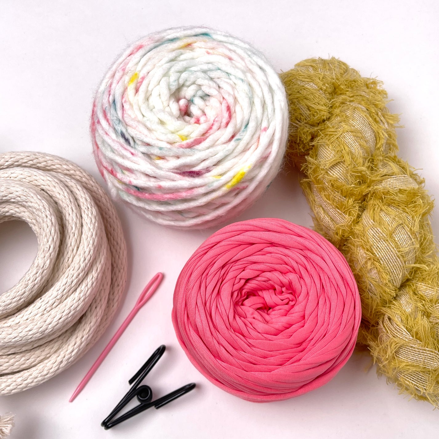 Textured Coiled Basket Supply Bundle - Basket Weaving Kit – Handy Knots