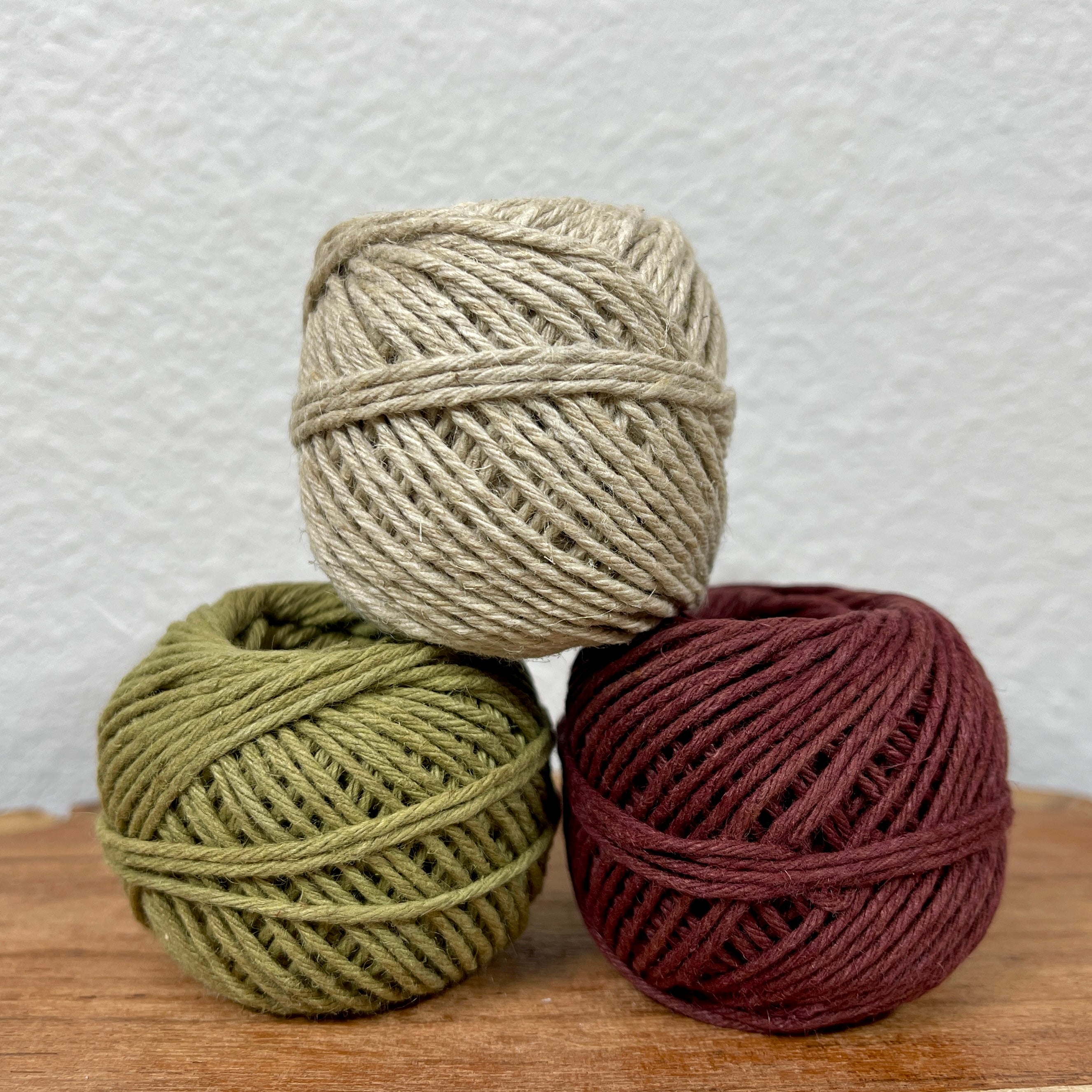 3-Pack Hemp Yarn Set – Handy Knots