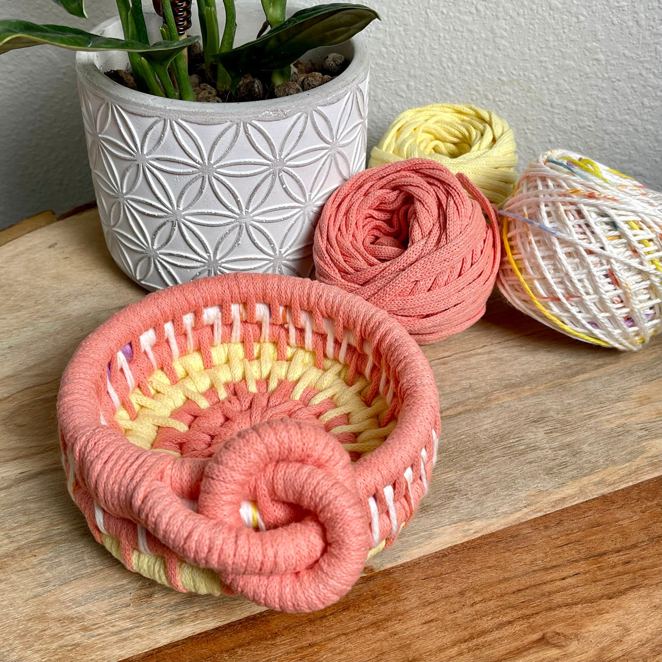 Yarn Coiled Basket Kit - Limited Edition – Handy Knots