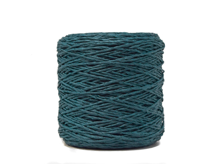 RAFFIA PAPER - PEACOCK BLUE COLOR – Handy Knots