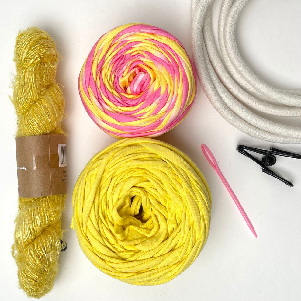 Textured Coiled Basket Supply Bundle - Basket Weaving Kit – Handy Knots