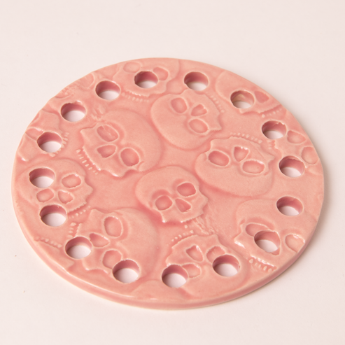 Ceramic Base for Coiled Baskets - The Eclectic Collection (3.5 inch ...